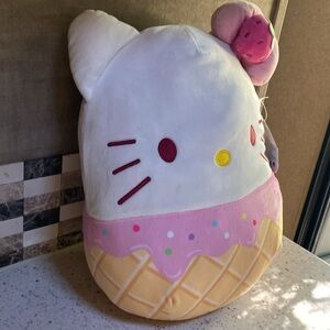 Toys | Squishmallow Hello Kitty Ice Cream Plush Sanrio 1 | Poshmark